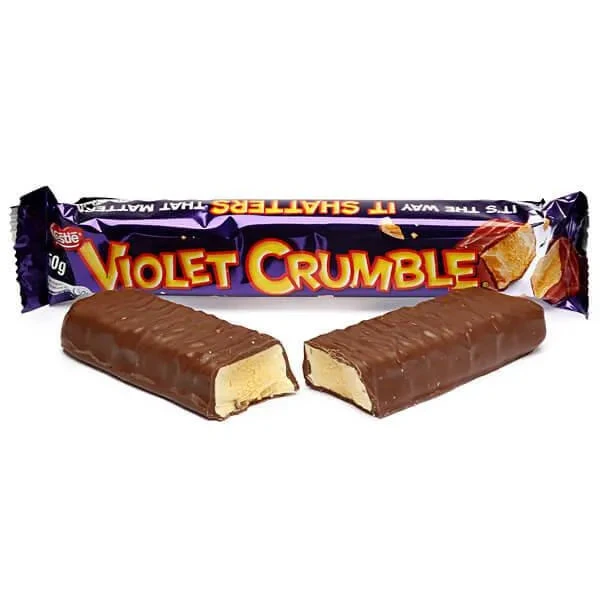 Shop Online Now for Violet Crumble Candy Bars: 20-Piece Box.